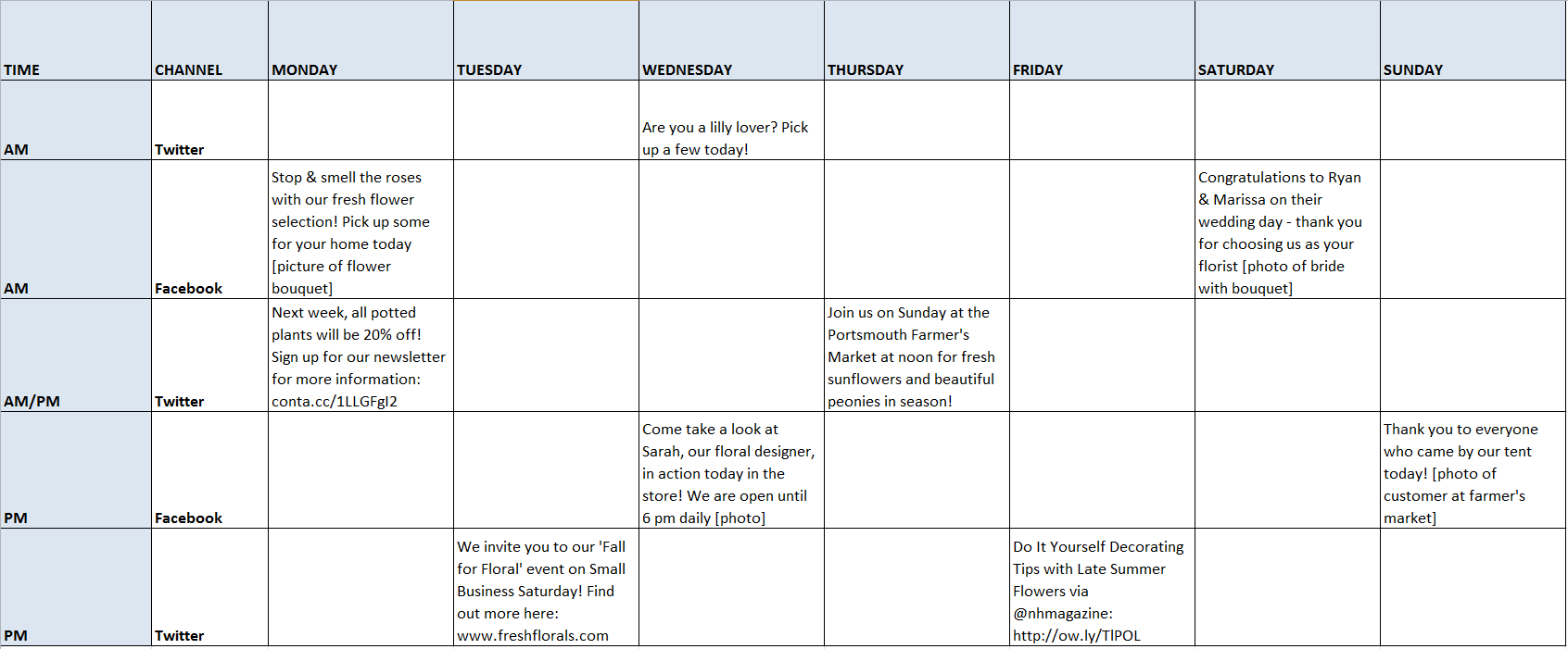 How to Create and Manage a Social Media Schedule in 3 Easy Steps ...
