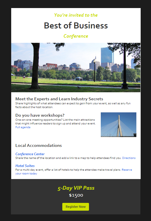 Choosing the right newsletter design (14 examples)