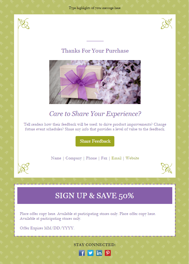 Choosing the right newsletter design (14 examples)