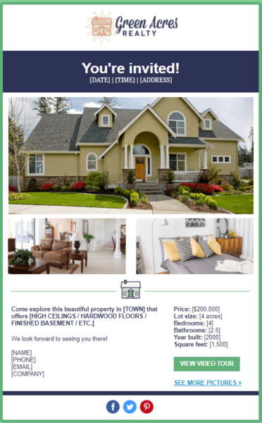 14 Top Real Estate Email Templates | Constant Contact 14 Top Real Estate Email Templates | Constant Contact