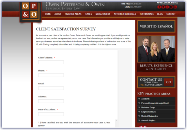 Creating and Distributing a Law Firm Survey | Constant Contact