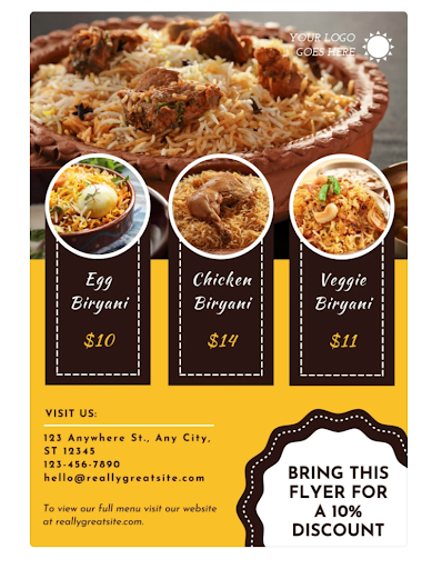 Flyer Examples for Business Use | Constant Contact