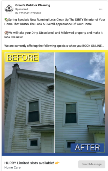 10 House Cleaning Ads Examples With Templates to Inspire You | Constant ...