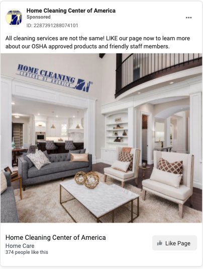 10 House Cleaning Ads Examples With Templates to Inspire You | Constant ...