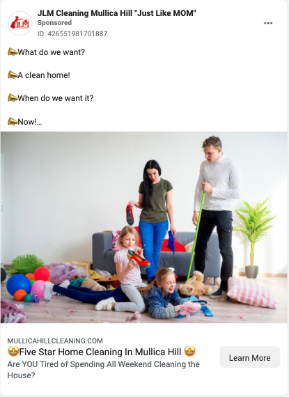 10 House Cleaning Ads Examples With Templates to Inspire You | Constant ...