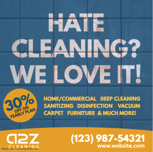 10 House Cleaning Ads Examples With Templates to Inspire You | Constant ...