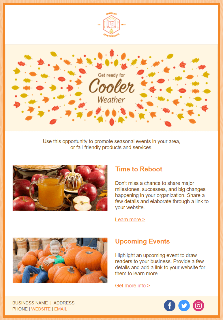 86 Holiday Email Templates for Small Businesses & Nonprofits