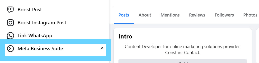 Facebook Page Roles | Constant Contact