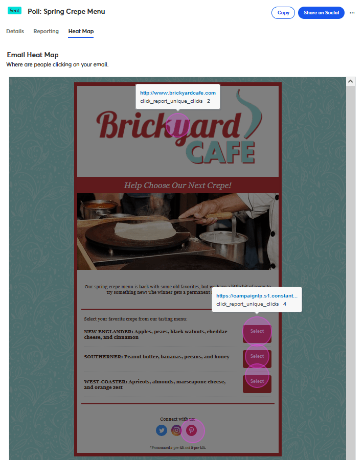 How to Take Advantage of Your Email Heat Map | Constant Contact