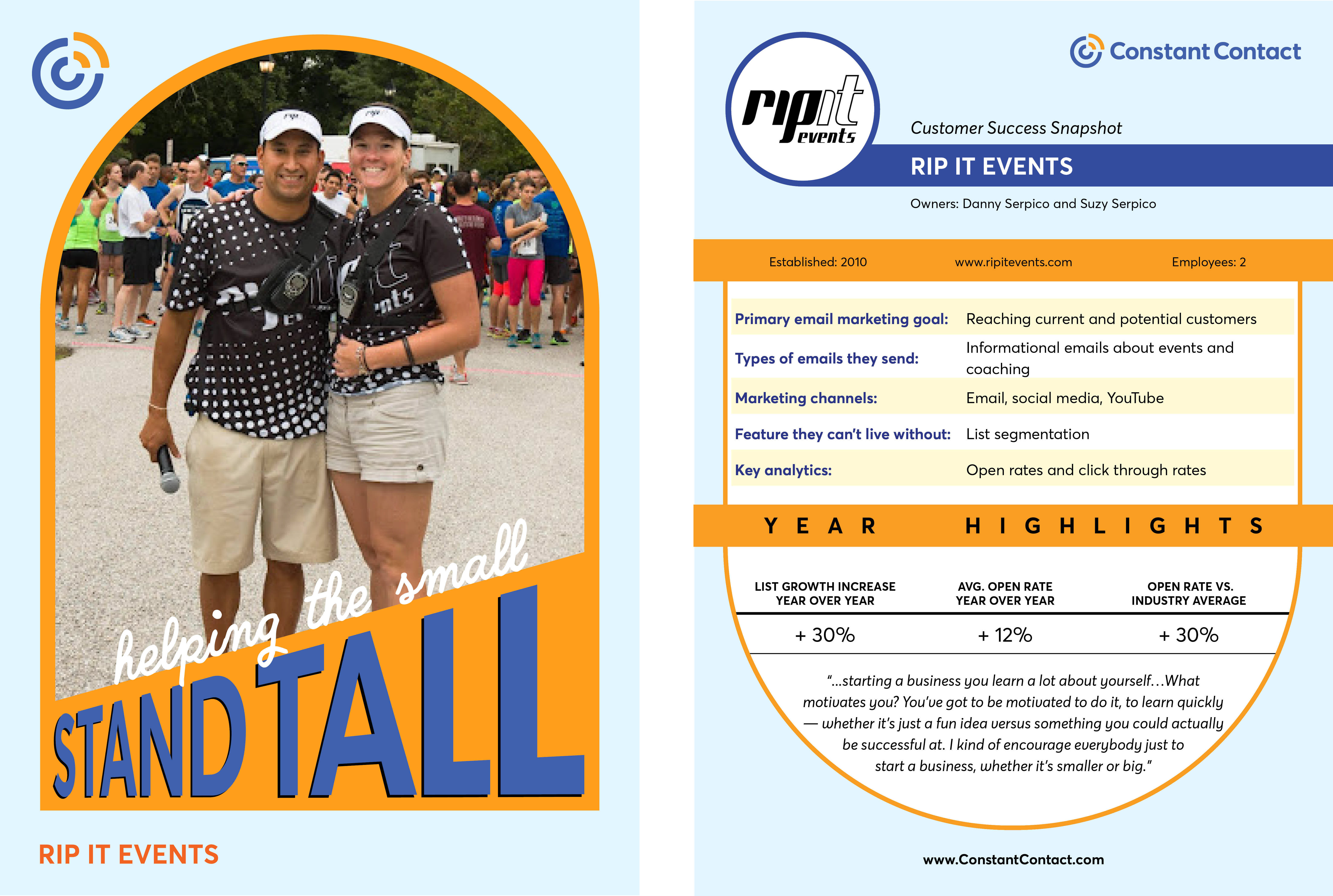 Rip It Events: Racing Towards Marketing Success | Constant Contact