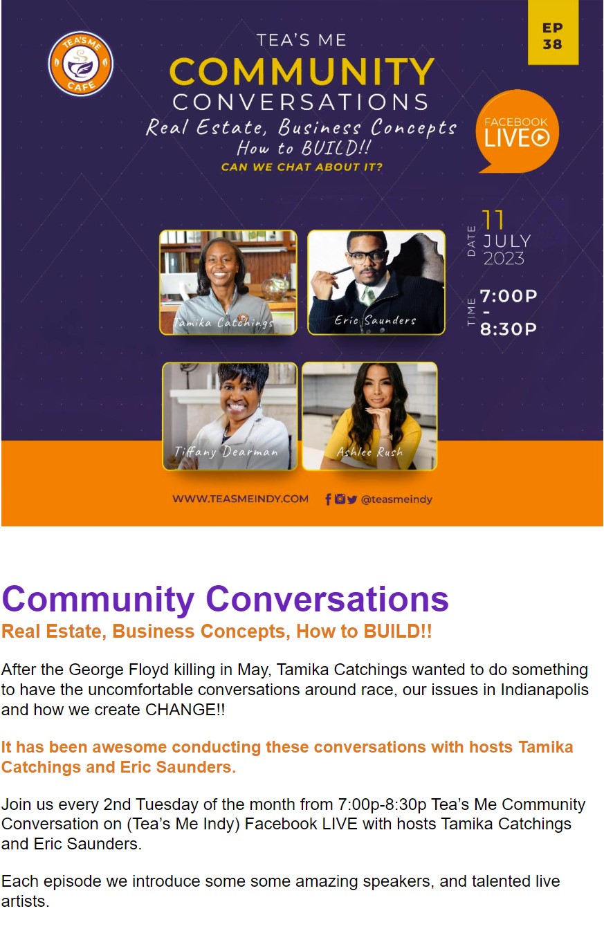 Tea’s Me Cafe: Tamika Catchings is Brewing Glory | Constant Contact