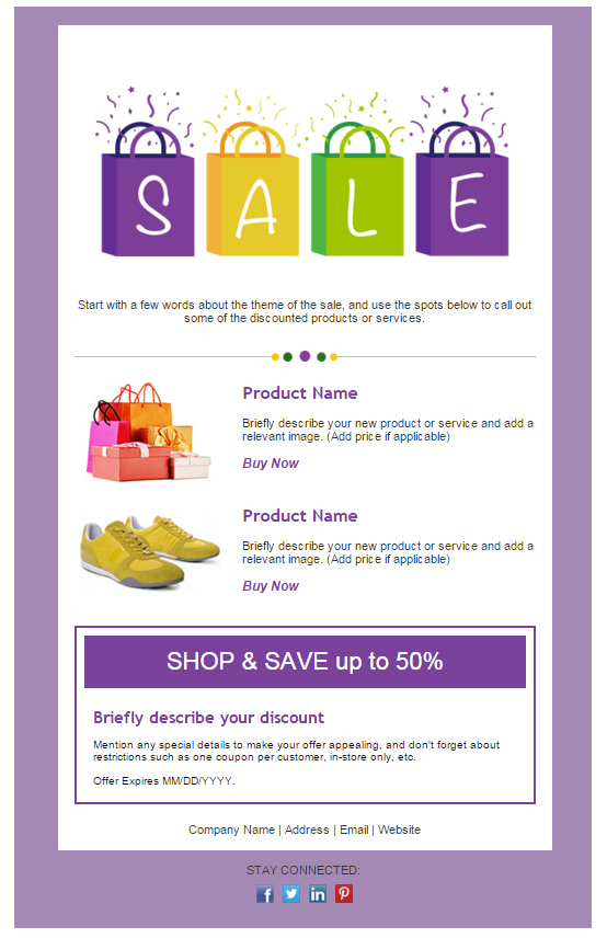 Choosing the right newsletter design (14 examples)