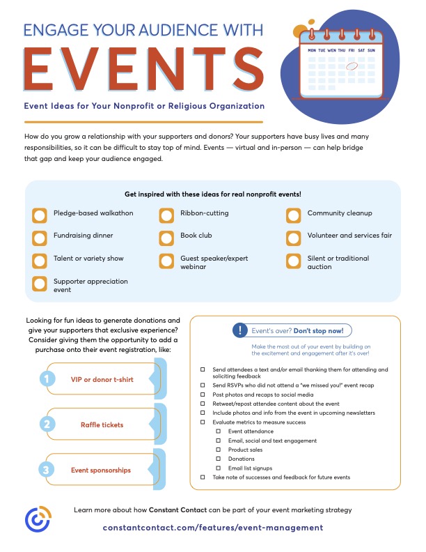 10 Exciting Nonprofit Ideas That Are In-Need Right Now | Constant Contact